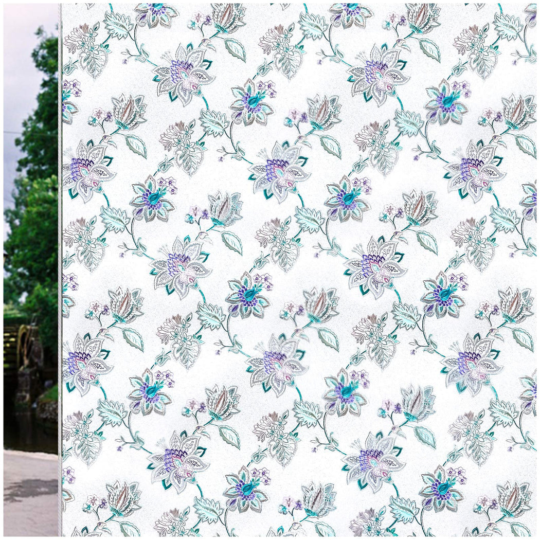 CottonColors Stained Glass Window Film Window Privacy Film Decorative ...