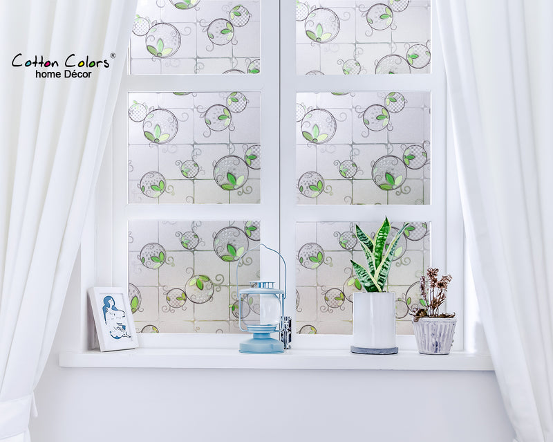 Decorate Window Stickers Static Cling 90*200CM – Cottoncolors Home ...