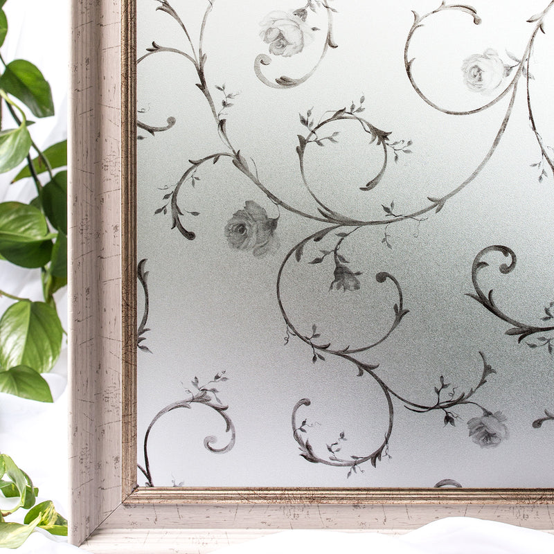 Decorate Window Frosting Film Static Cling BLKM039 – Cottoncolors Home ...